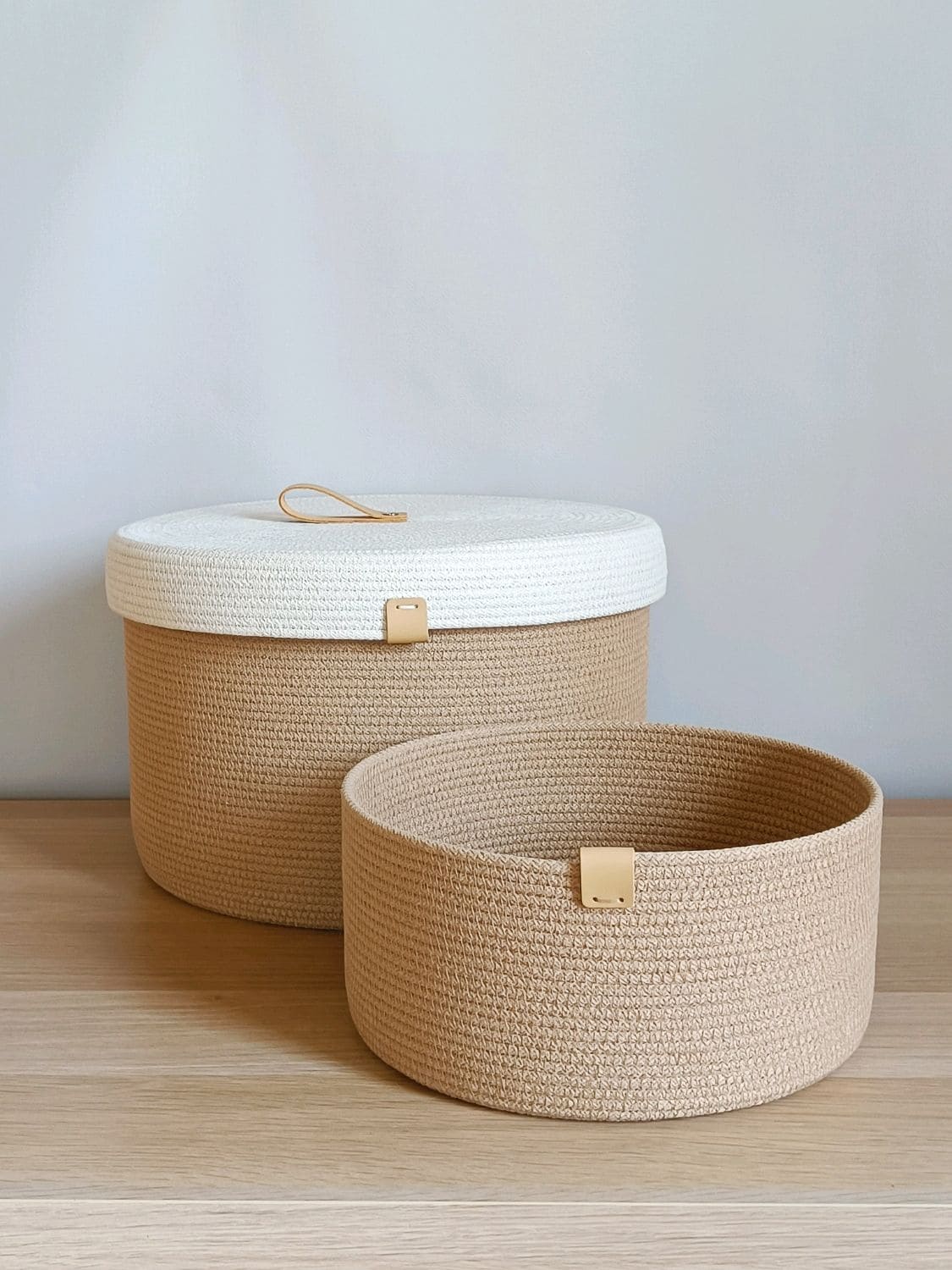 Set of two Jute Baskets – Sam Gallery
